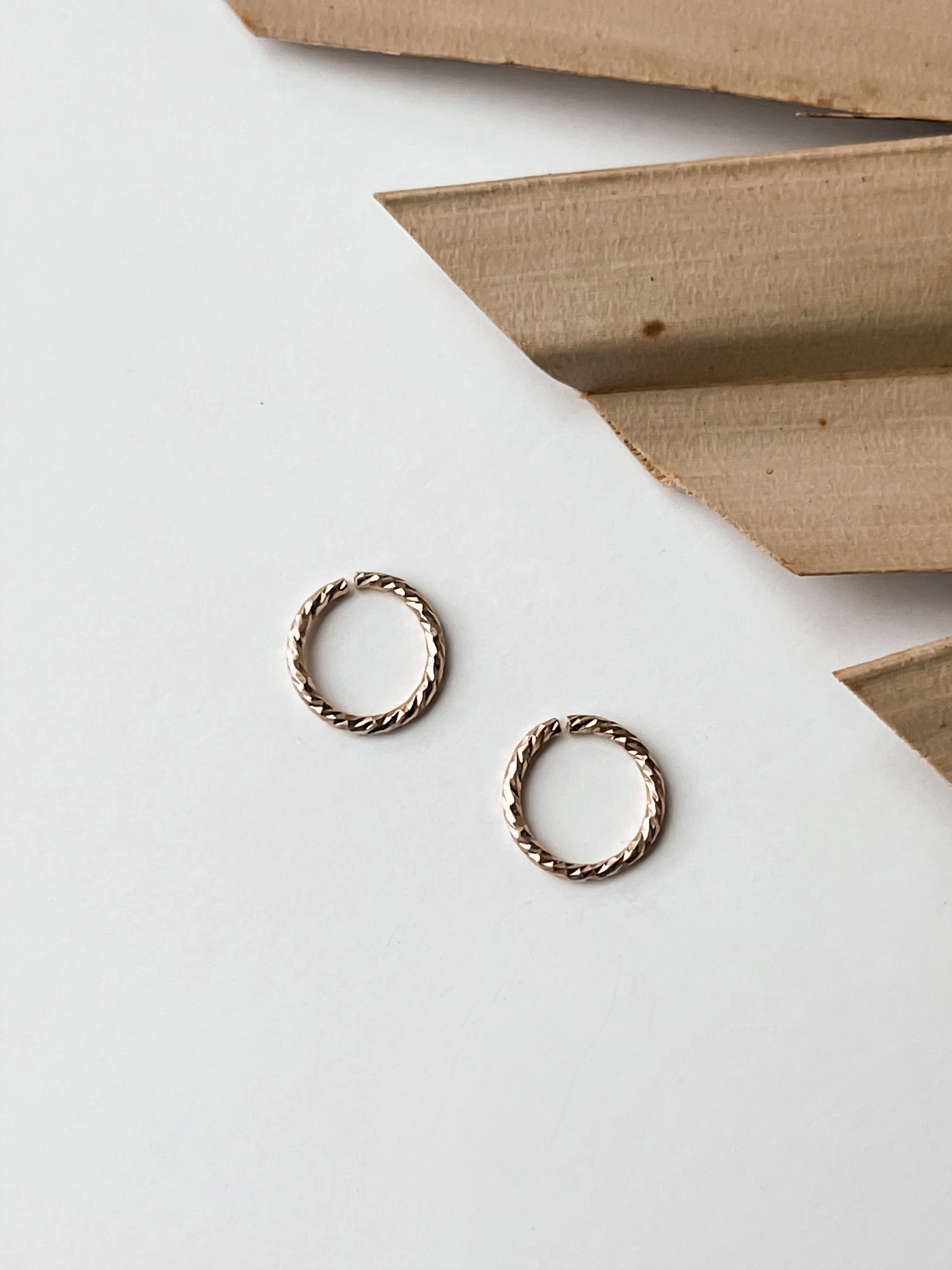 Around + Around Hoops – Lakuna Links Permanent Jewelry